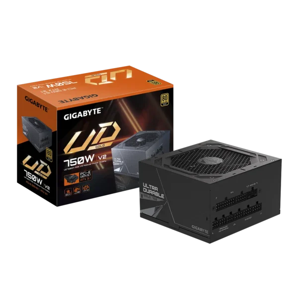 Napajanje 750W Gigabyte GP-UD750GM PG5 V2 Gold- modularno - Aztech D.O.O